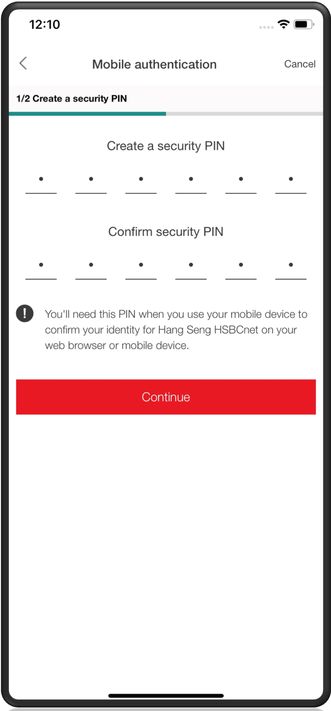 Hang Seng HSBCnet Mobile Authentication FAQ- Online Services - Banking ...