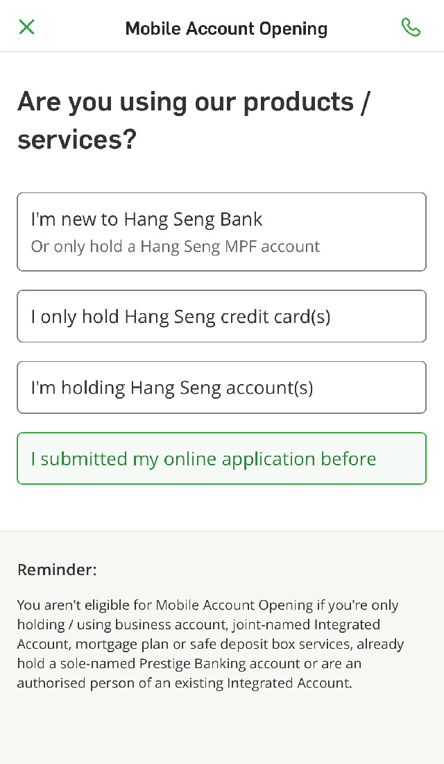 Cross-Border Account Opening | Hang Seng Bank