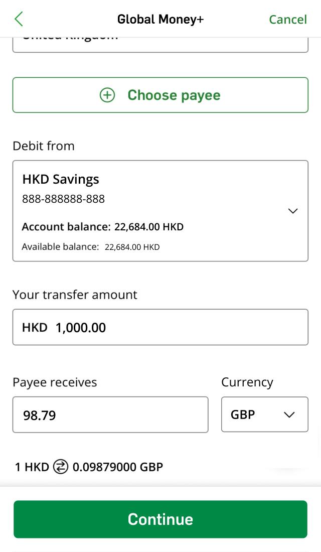 Overseas Transfer: Transfer funds abroad with ease | Hang Seng Bank