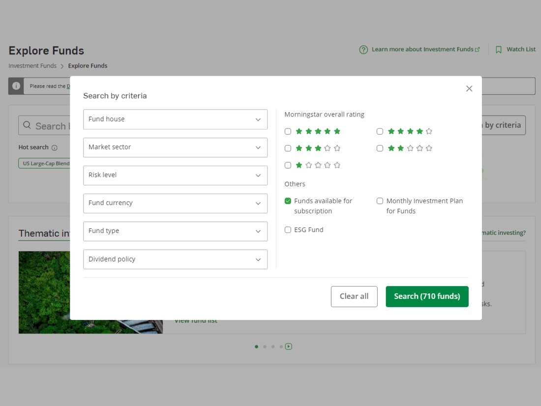 Investment Fund Services | Hang Seng Bank