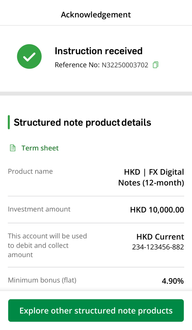 Structured Notes (Capital Protected) | Hang Seng Bank